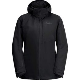 Jack Wolfskin Outdoorjacke Herren Größe L schwarz