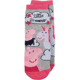 Peppa Pig Socken "Peppa Pig" in Grau - 78% | Größe 27-30 | Babysocken-strumpfhosen