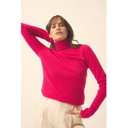 Just Cashmere Kaschmir-Pullover "Ava" in Pink - 63% | Gr&ouml;&szlig;e L | Damen-pullover-cardigans
