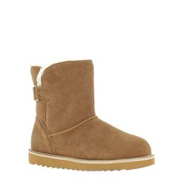 Gooce Leder-Winterboots "Colorado" in Hellbraun - 54% | Größe 37 | Damen-stiefel