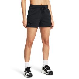 Under Armour Sweatshorts "Rival" in Schwarz - 39% | Gr&ouml;&szlig;e L | Damenhosen