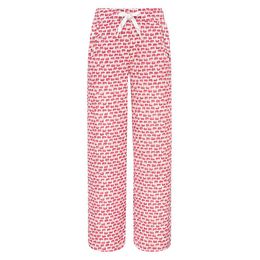 Naturana Sweathose in Pink/ Weiß - 51% | Größe L | Damenhosen
