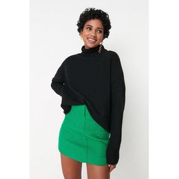 Trendyol Rollkragenpullover in Schwarz - 47% | Gr&ouml;&szlig;e M | Damen-pullover-cardigans