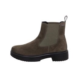 Legero Leder-Chelsea-Boots "Angel" in Khaki - 46% | Größe 41 | Stiefeletten