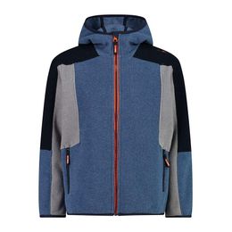 CMP Fleecejacke in Dunkelblau/ Grau/ Schwarz - 52% | Größe 116 | Kids-fleecejacken-fleecepullover