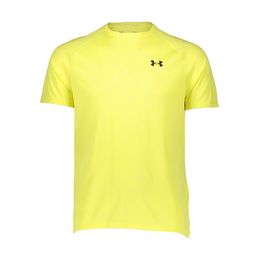 Under Armour Trainingsshirt "Tech" in Gelb - 45% | Gr&ouml;&szlig;e L | Herren-sportshirts