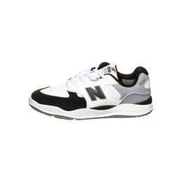 New Balance Leder-Sneakers "Numeric Skateboarding 1010" in Weiß/ Schwarz/ Grau - 47% | Größe 44,5 | Herrensneakers