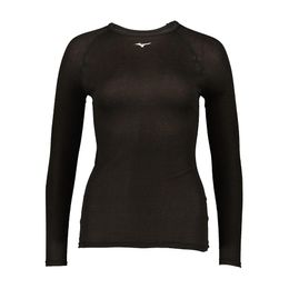 Mizuno Funktionsshirt "MidActive Crew" in Schwarz - 58% | Gr&ouml;&szlig;e S | Damen-outdoor-tops-shirts