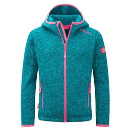 Trollkids Fleecejacke "Jondalen" in Türkis - 43% | Größe 140 | Kids-fleecejacken-fleecepullover