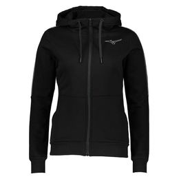 Mizuno Sweatjacke in Schwarz - 62% | Größe M | Damen-sweatshirts-jacken