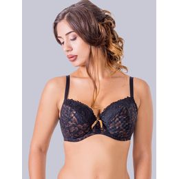 Valea Schalen-BH "Teofila" in Schwarz/ Bunt - 60% | Größe 115C | Damen-bhs