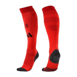 adidas Performance Sportsocken 'FC Bayern München Home 24-25' Herren Größe 31/33 rot / dunkelrot / schwarz