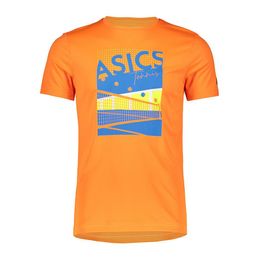 asics Funktionsshirt in Orange - 56% | Gr&ouml;&szlig;e L | Herren-sportshirts
