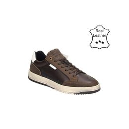 Bullboxer Leder-Sneakers in Braun - 53% | Größe 45 | Herrensneakers