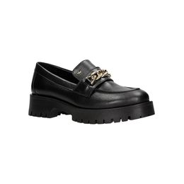 Wojas Leder-Mokassins in Schwarz - 30% | Gr&ouml;&szlig;e 37 | Damen-schuhe-halbschuhe