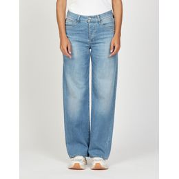 Gang Damen Weite Jeans "94JUL"magic light blau, Gr. 31, Denim/Jeans, Obermaterial: 90% Baumwolle, 8% Polyester, 2% Elasthan, Jeans, Comfort Straight