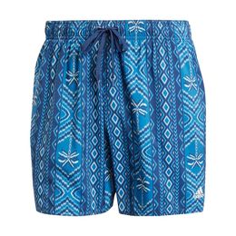 adidas Sportswear Boardshorts 'Adidas x Farm Rio' Herren Größe XL marine / azur / weiß