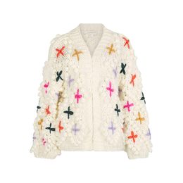Apricot Knit Cardigan ' ' female Beige size L
