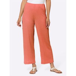 WITT Damen Jerseyhose in 7/8-L&auml;nge, papaya, Gr&ouml;&szlig;e 38