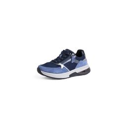 Gabor - Sneaker, blau, Gr. 38.5 - Leder
