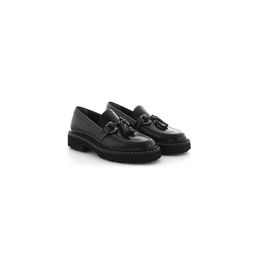 Peter Hahn Kennel & Schmenger - Slipper "Alea", schwarz, Gr. 39 - Leder