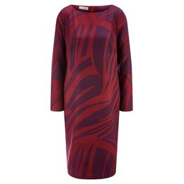 Uta Raasch - Kleid mit Rundhals-Ausschnitt, rot, Gr. 38 / S