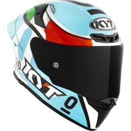 KYT TT-Revo Leopard Replica Tricolore, Integralhelm