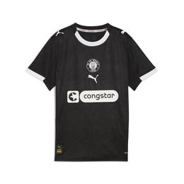 Puma Funktionsshirt 'FC St. Pauli 25/26' Jungen Gr&ouml;&szlig;e 104 schwarz / wei&szlig;