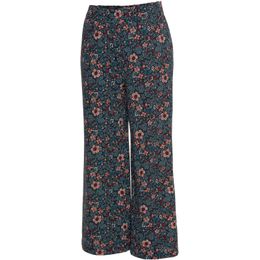 s.Oliver Damen Pyjamahose, petrol-gebl&uuml;mt, Gr&ouml;&szlig;e 36/38