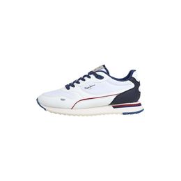 Pepe Jeans Sneaker 'Bexley South' Herren Gr&ouml;&szlig;e 41 dunkelblau / karminrot / wei&szlig;