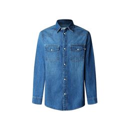 Pepe Jeans Hemd Herren Gr&ouml;&szlig;e XS blue denim