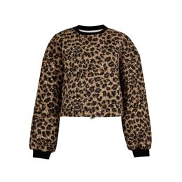 Apricot Leopard Boucle Jumper ' ' Damen Gr&ouml;&szlig;e XXL braun