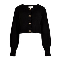 Apricot Knit Cardigan ' ' female Black size XXL