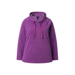 Ulla Popken Sweatshirt female Purple size 62-64