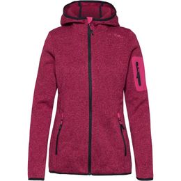 CMP Funktionsfleecejacke Damen Gr&ouml;&szlig;e M magenta / schwarz
