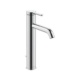 Duravit Waschtisch-Einhebelmischer L C.1 Ausl. 136mm, m Zugst.-Ablaufgarn., chrom (C11030001010)