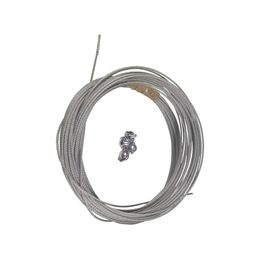 GRUNDFOS Niro-Stahlseil 20 m, d= 2mm, mit 4x B&uuml;gelklemmen (91042982)