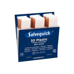 Salvequick Nachfüller 1x30 Pflaster, wasserabweisend ; Holthaus Medical (42096)