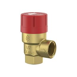 Flamco Meibes Membran-Sicherheitsventil Prescor Rp 3/4, Rp 1, 100 kW, 2,5 bar (27020)