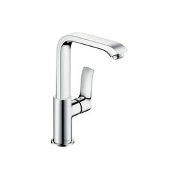 Hansgrohe Waschtisch-Einhebelmischer 230 Metris o. Ablaufgarnitur, Schwenkauslauf, chrom (31081000)