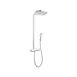 Hansgrohe Showerpipe Raindance E mit Thermostat, 1jet, wei&szlig;/chrom (27112400)
