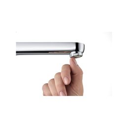 Duravit Waschtisch-Einhebelmischer S B.2 m Zugst.-Ablaufgarn., Ausl. 101mm, chrom (B21010001010)