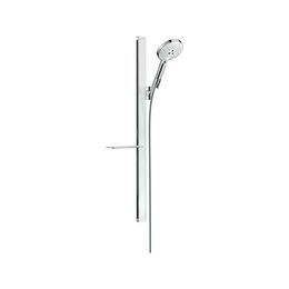 Hansgrohe Brause-Set Raindance Select S 945mm Brausestange, wei&szlig;/chrom, 3jet (27648400)