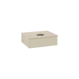 Villeroy & Boch V&B Waschtischunterschrank ohne Frontstruktur -Beleuchtung Antao 60x19x50cm, HL, WBP botti., si Gr m Lac ; Villeroy & Boch (L07053HJ)