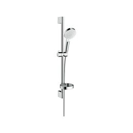 Hansgrohe Brause-Set Crometta 669mm Brausestange, wei&szlig;/chrom (26553400)