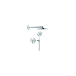 Grohe Unterputz-Duschsystem Grohtherm SC 103997 rund 3 ASV f&uuml;r Duschrahmen Duo chrom (1039970000)