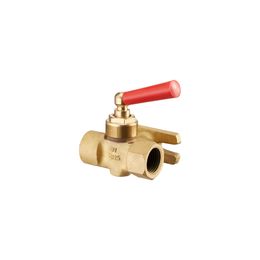 Oventrop Manometerhahn DN 15, G 1/2, IG, PN 25, m Fl. 25x60mm (1110204)