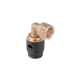 Geberit &Uuml;bergangsbogen PushFit d 16mmxRp 1/2, 90Gr, m IG, Rotguss (650251001)