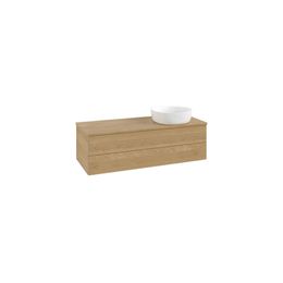 Villeroy & Boch V&B Waschtischunterschrank ohne Frontstruktur, mit Beleuchtung Antao 120x36x50cm, WBP-farbe hon. Oa, hon. oak ; Villeroy & Boch (L23011HN)
