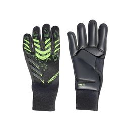 adidas Performance Sporthandschuhe 'Predator Pro' Herren Gr&ouml;&szlig;e XXS/XS anthrazit / neongr&uuml;n / schwarz